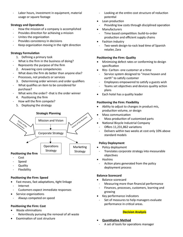 Operations Management and Human Resource.docx | Free Download