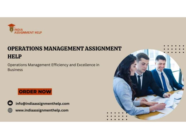 Operations Management Efficiency and Excellence in Business | PPTX