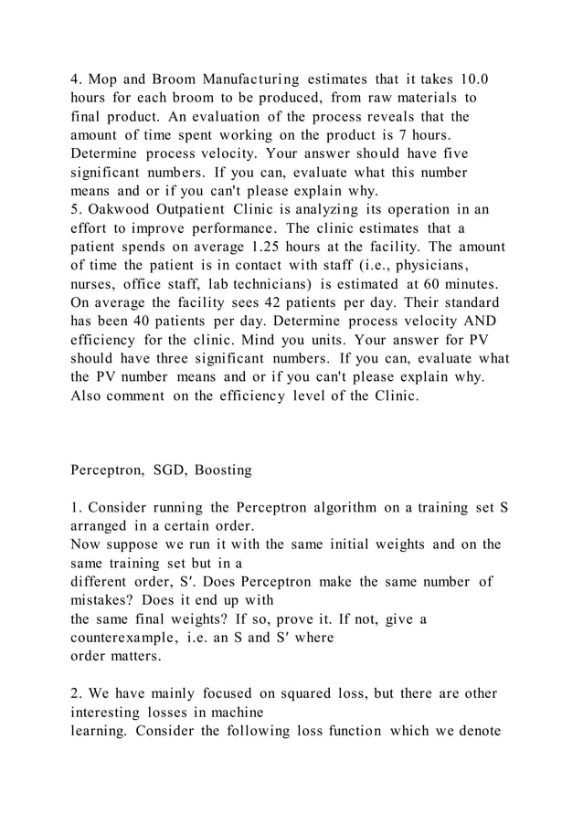 Operations management chapter 03 homework assignment use this | DOCX