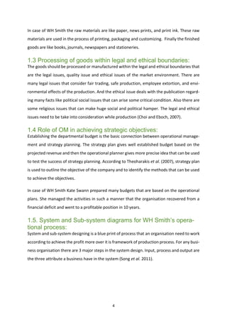Operations management in business assignment sample | PDF | Business ...