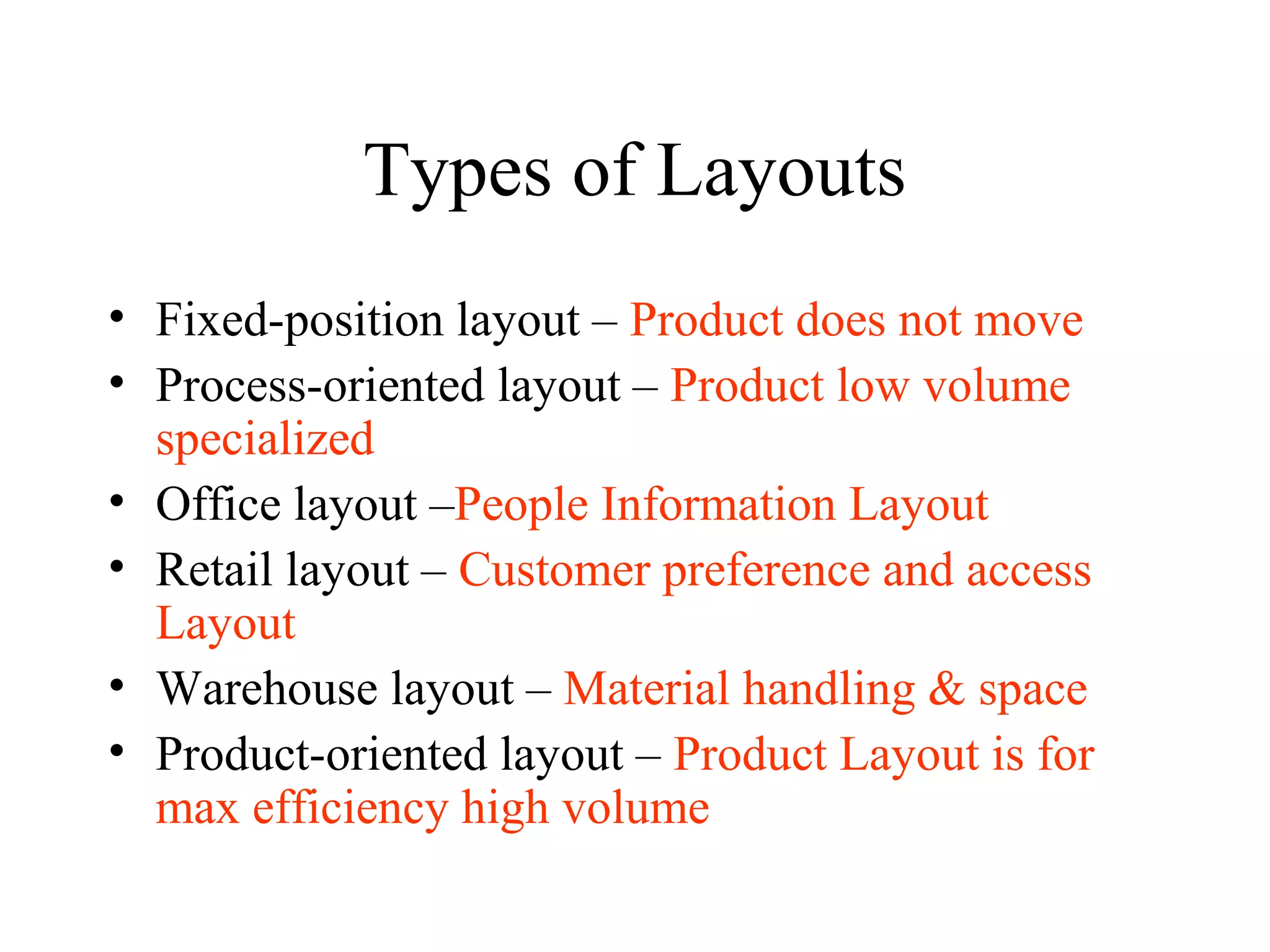 Operations management location strategies (lecture) | PPT