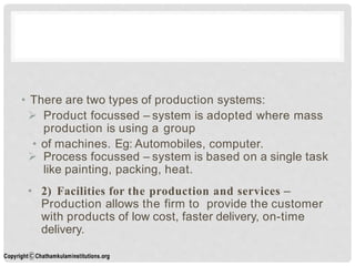 Operations management module 1 ( calicut university ) | PPTX
