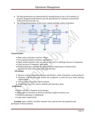 Operations management notes | PDF