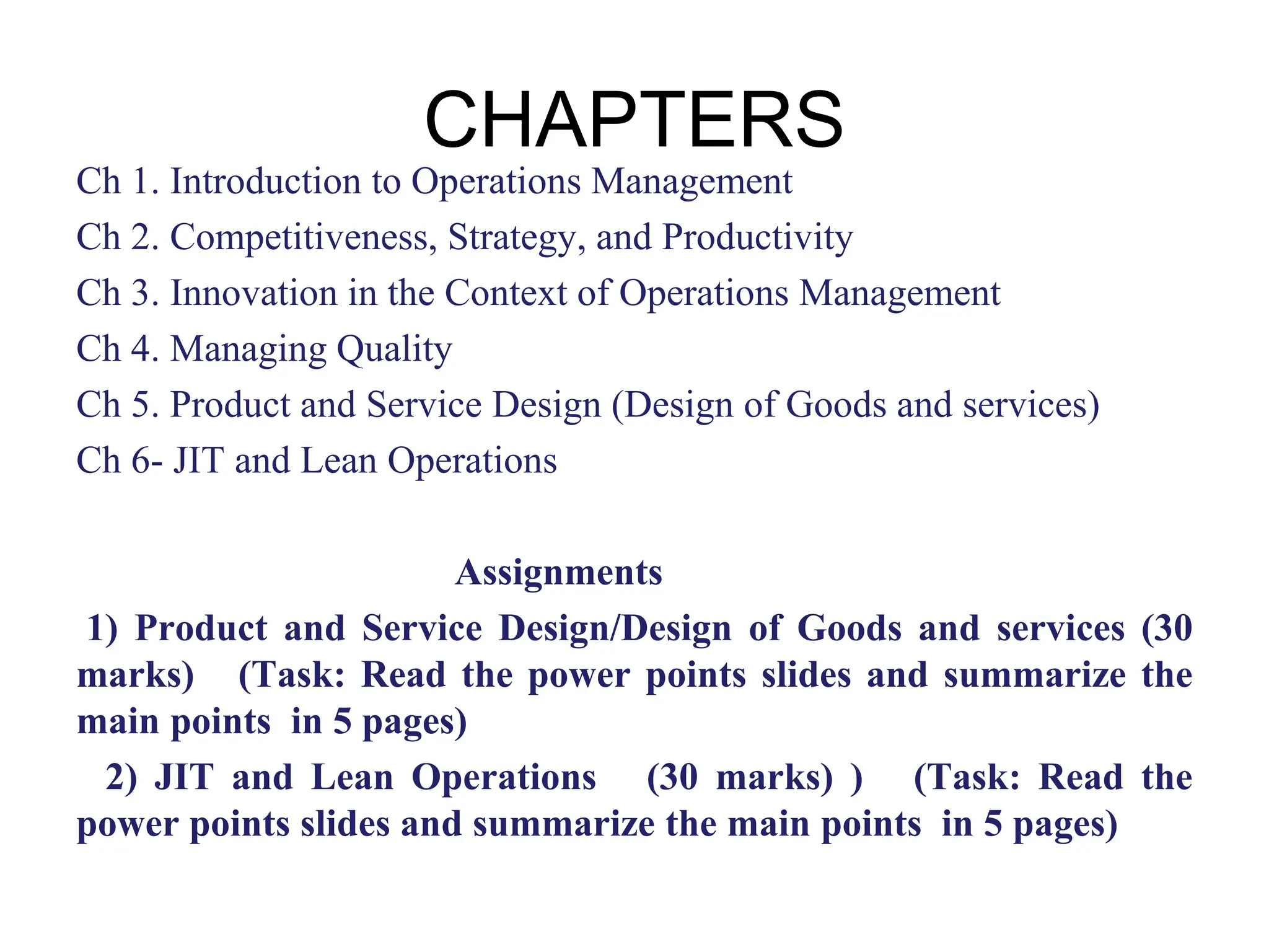 Operations Management PPT RVU 2022.ppt