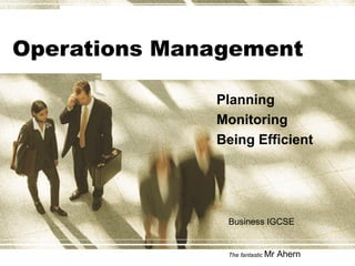 Operations Management Presentation | PPT