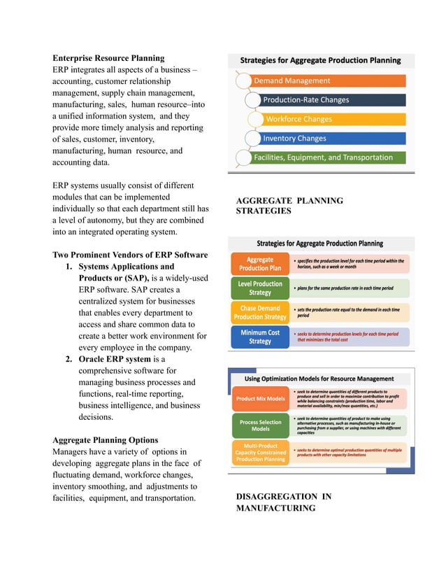 Operations Management | FINANCIAL MANAGEMENT | PDF