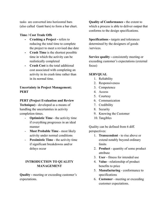 Operations Management | FINANCIAL MANAGEMENT | PDF