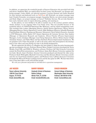 Operations Management: Sustainability and Supply Chain Management, 12th ...