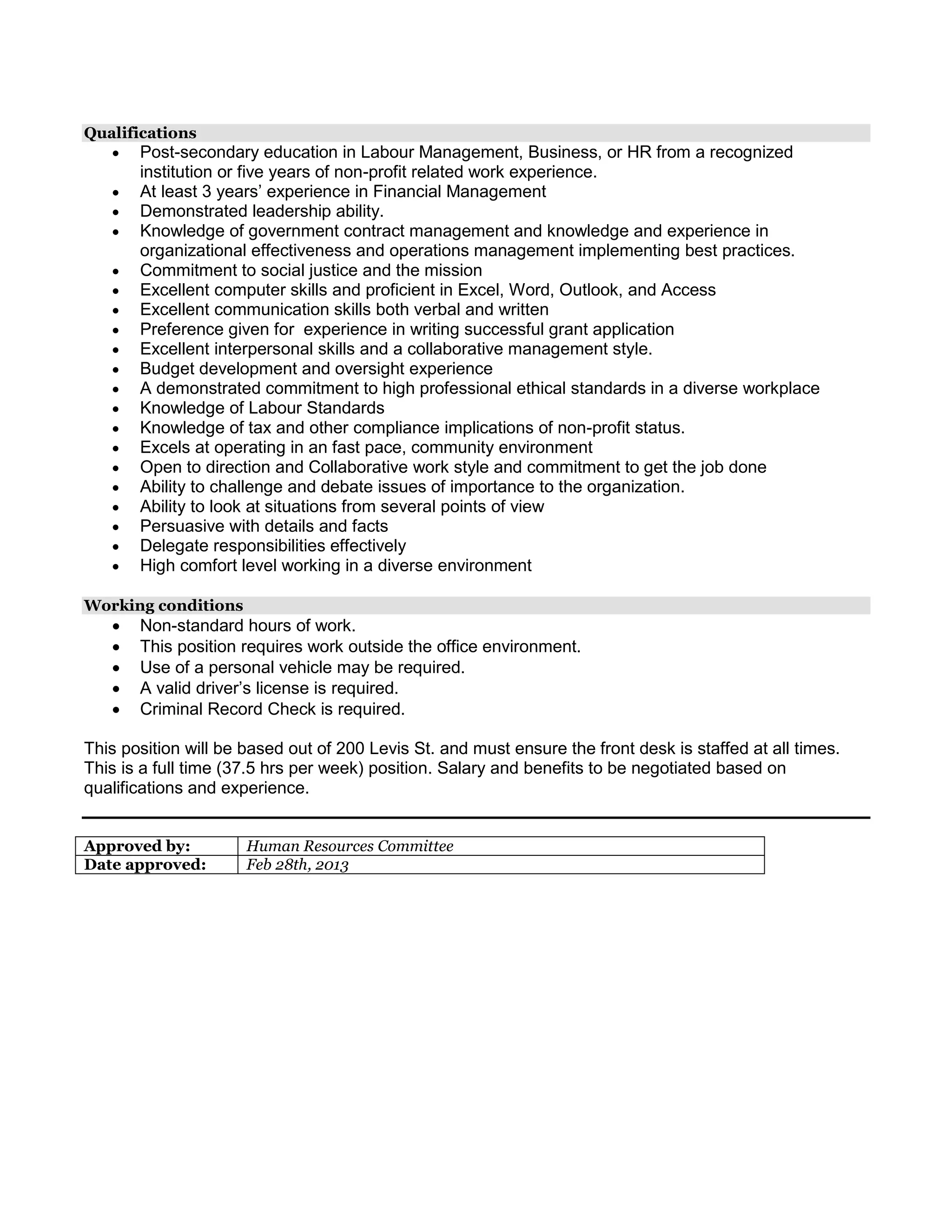 Operations manager skills | PDF