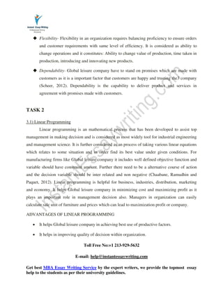 Sample on Operations Management By Instant Essay Writing | PDF