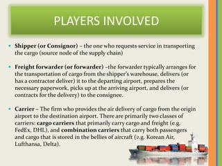 Operations of air cargo | PPTX