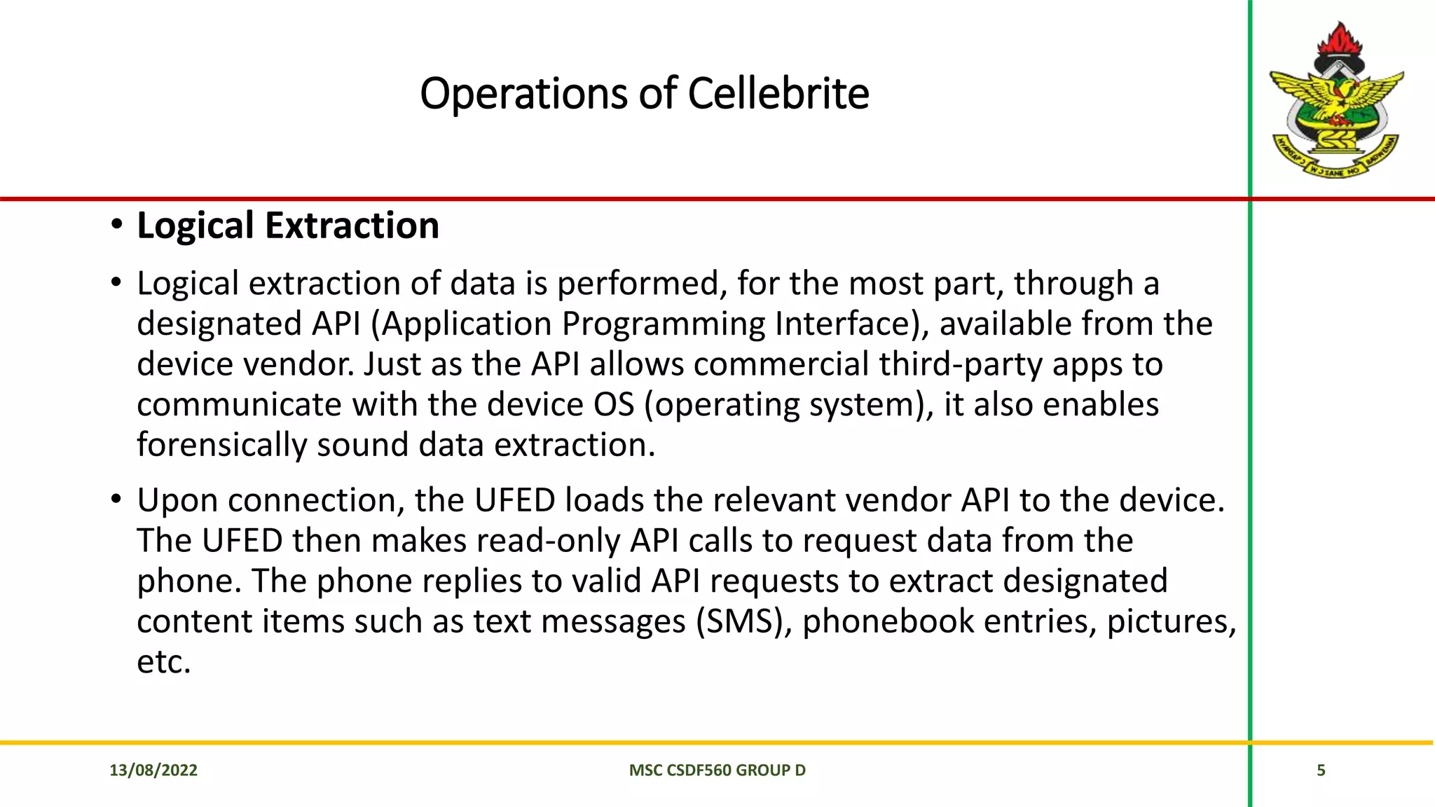 OPERATIONS OF CELLEBRITE.pptx