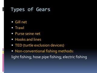 Operations of Fishing Gear | PDF