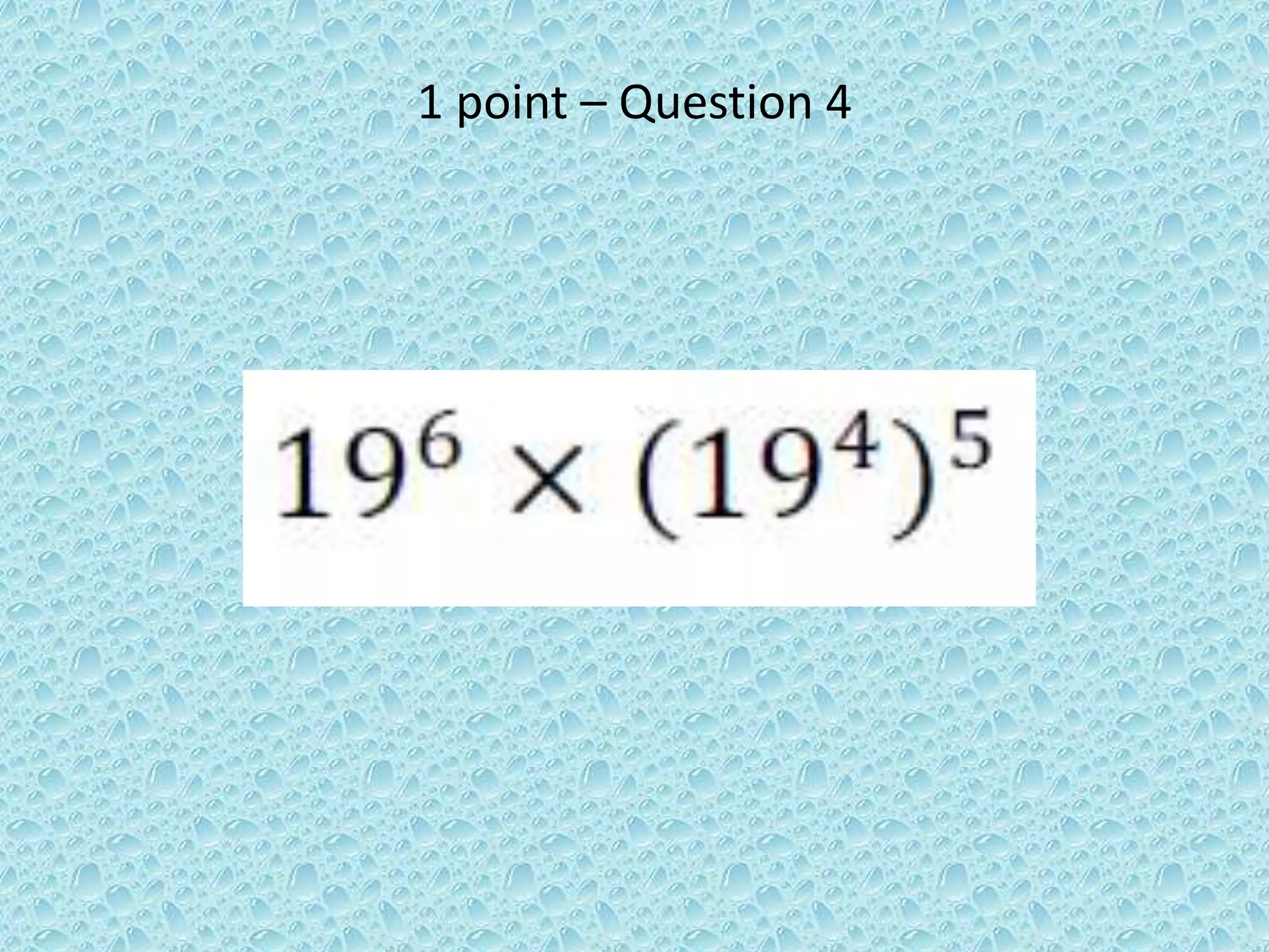 Operations on exponents jeopardy | PPTX