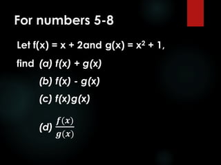 Operations on Functions.pdf | Science