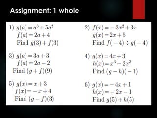 Operations on Functions.pdf | Science