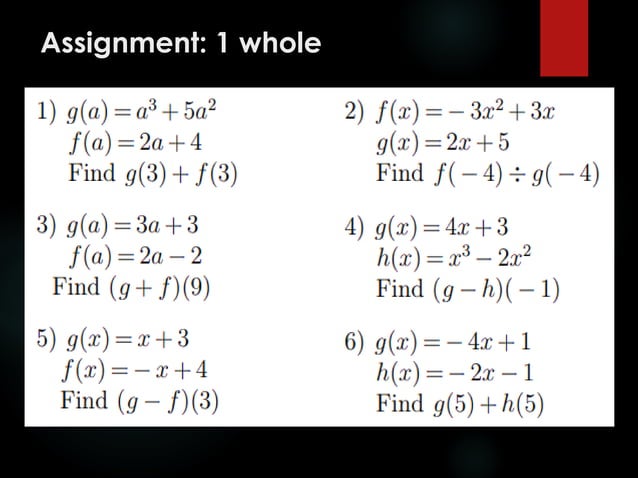 Operations on Functions.pdf | Science