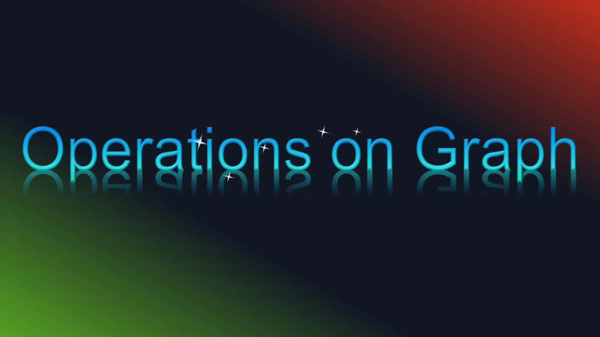 Operations on graph | PPTX