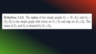 Operations on graph | PPTX