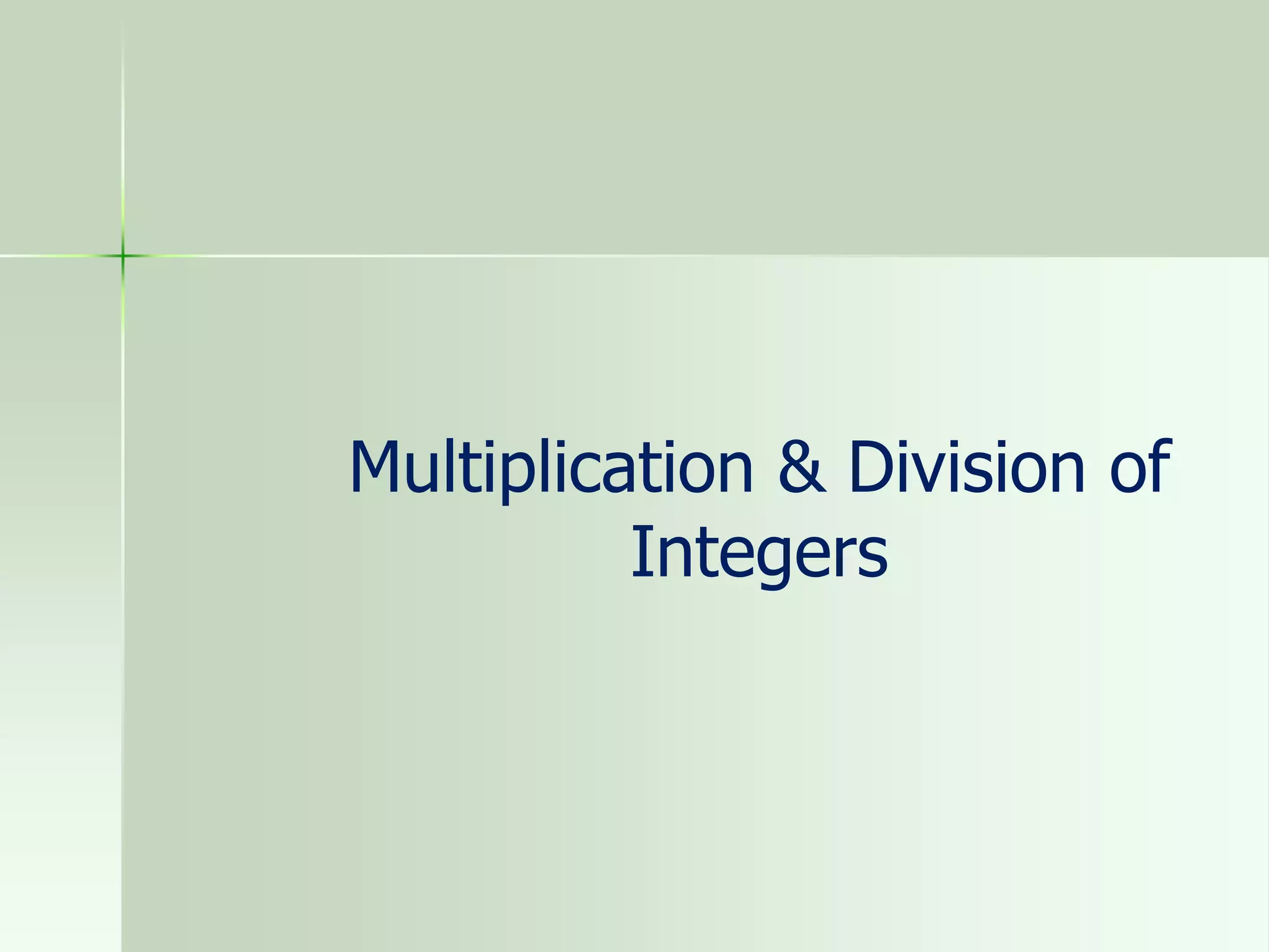 OPERATIONS ON INTEGERS.ppt