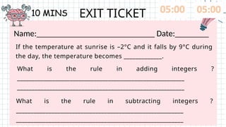 Operations on Integers ADD AND SUBTRACT DECEMBER 2.pptx