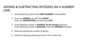 Operations on Integers ADD AND SUBTRACT DECEMBER 2.pptx