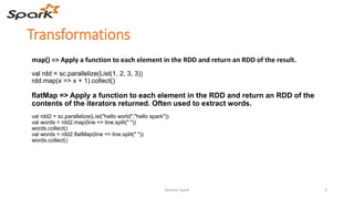 Operations on rdd | PPT
