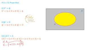 operations on sets (sets relations functions) | PPT