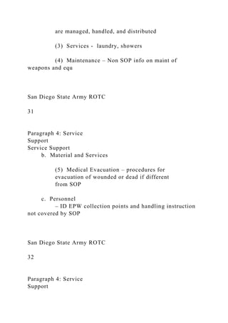 OPERATIONS ORDER (OPORD)San Diego State Army ROTC.docx