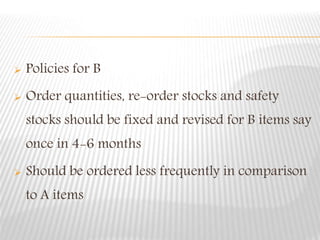 selective inventory control | PPTX