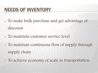 selective inventory control | PPTX