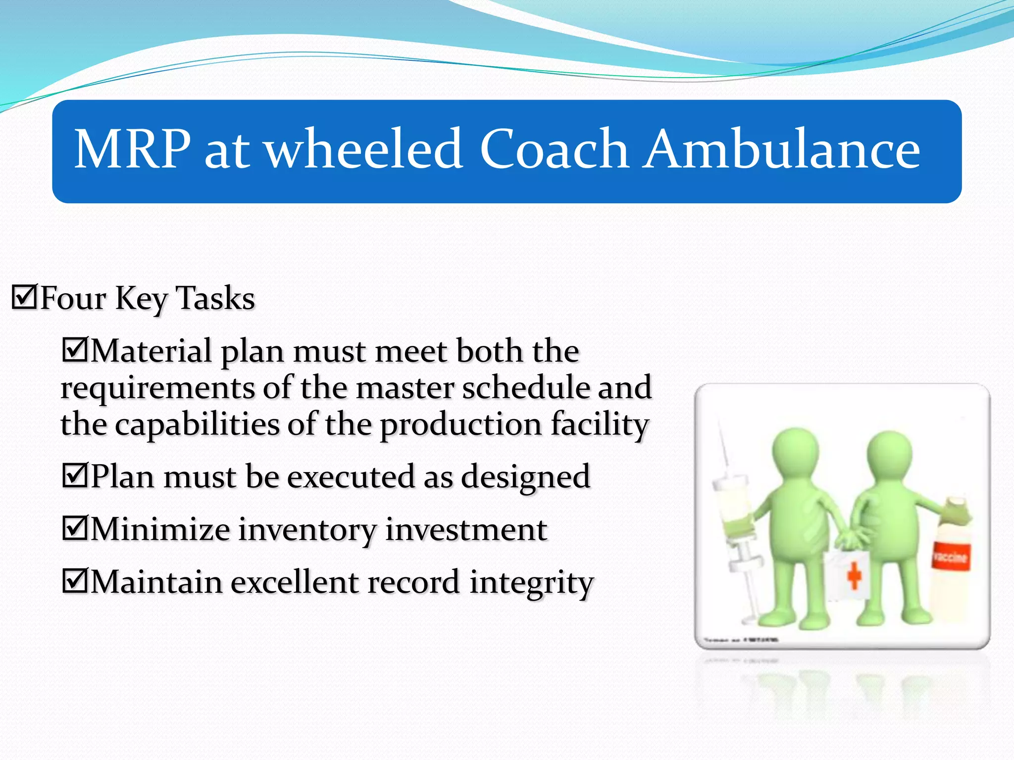 MRP Theory: Master Production Schedule, Bill of Material and Lead Times | PPTX