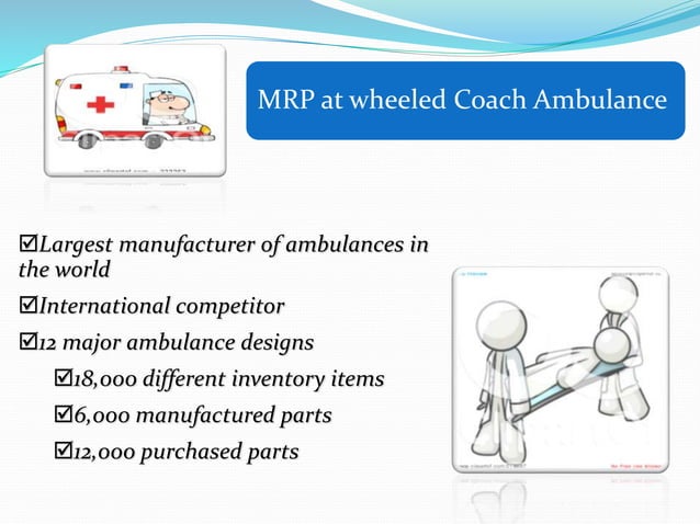 MRP Theory: Master Production Schedule, Bill of Material and Lead Times | PPTX
