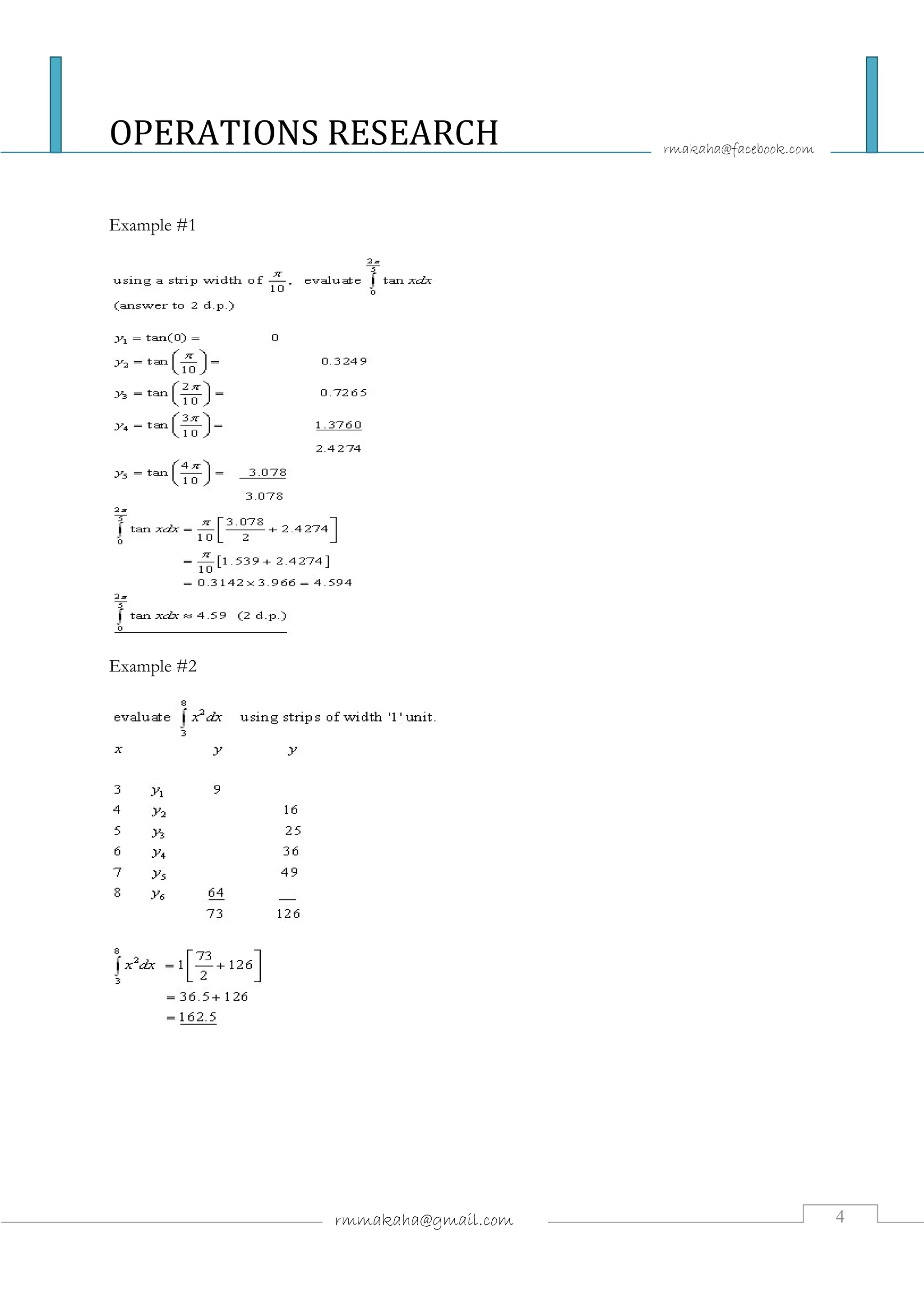 OPERATIONS RESEARCH | PDF