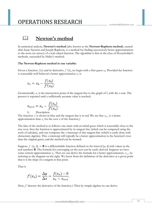 OPERATIONS RESEARCH | PDF