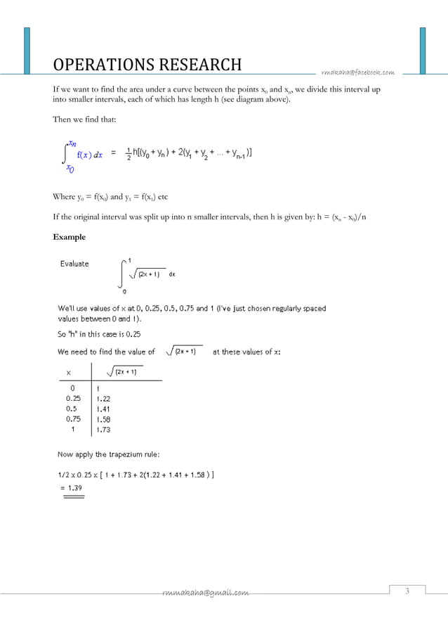 OPERATIONS RESEARCH | PDF