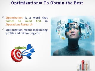 MBA | QA II | Overview | Operations Research Part 1 | PPT