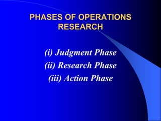 Operations research | PPT