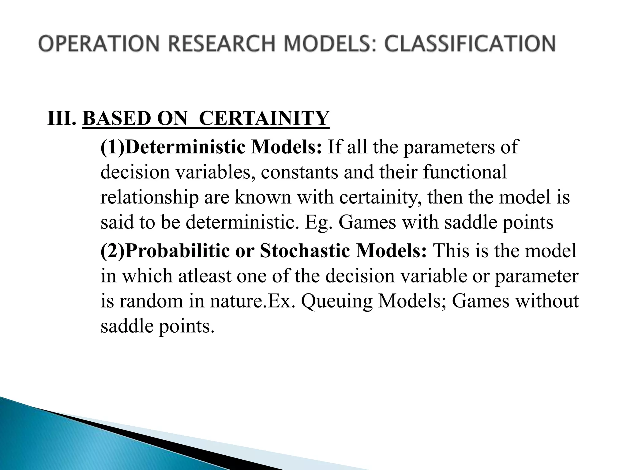 Operations research - an overview | PPTX