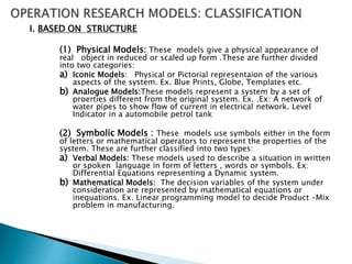 Operations research - an overview | PPTX