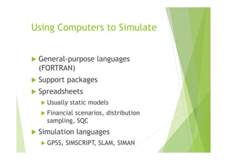 Operations research lecture 5 | PPT