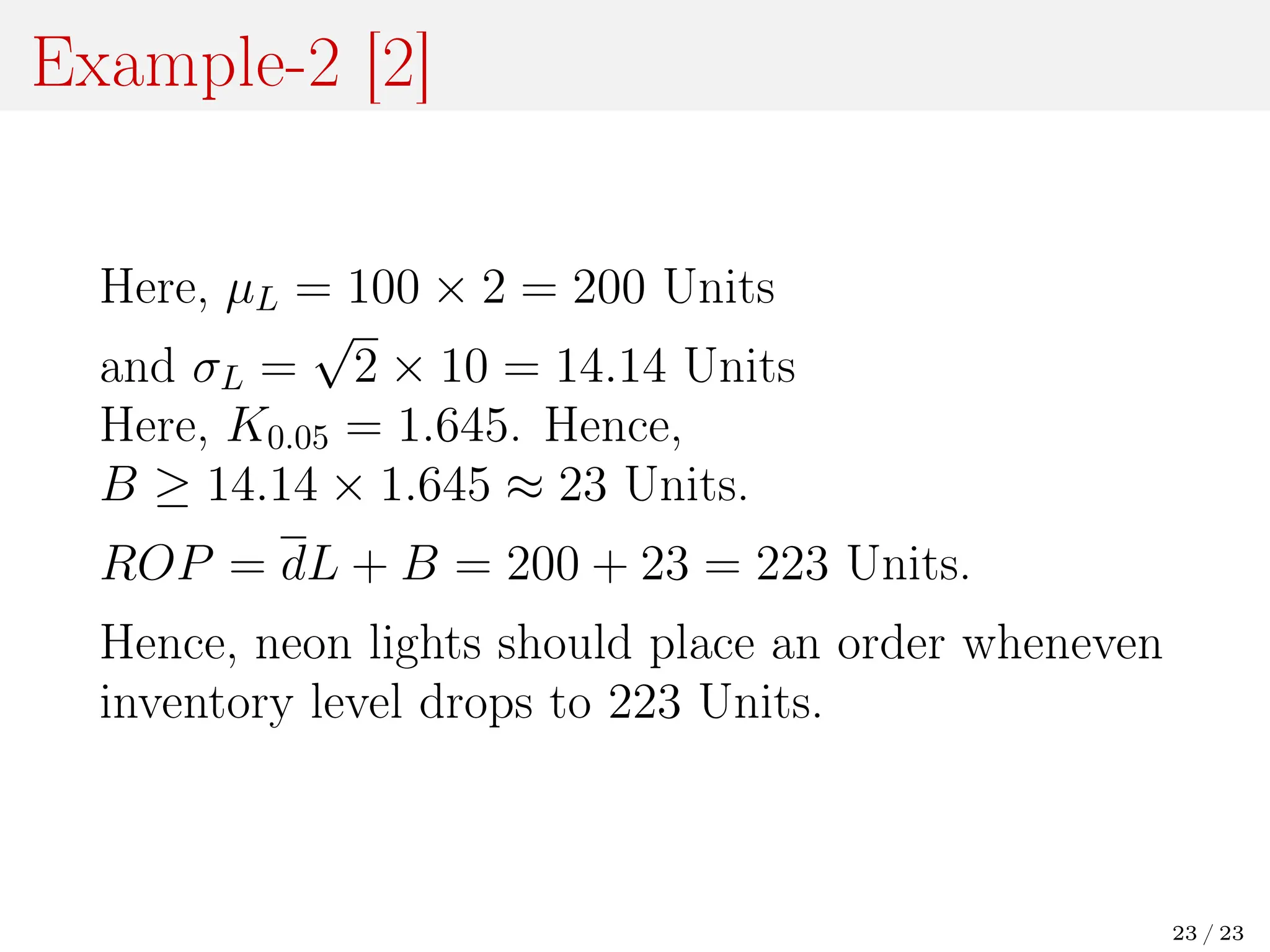 Operations_Research_Lesson_6_Inventory_Control_Models_Extension | PDF