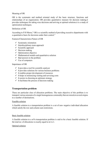 Operations research | PDF