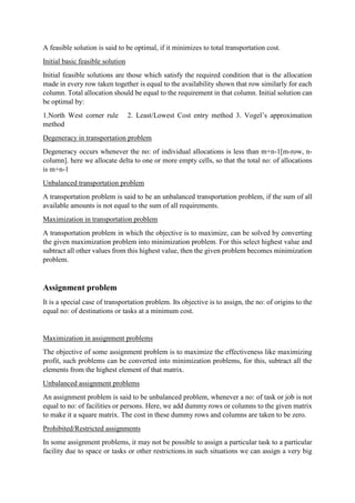 Operations research | PDF