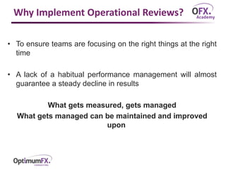 Operations reviews | PPTX