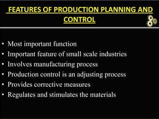 Production planning and control | PPTX