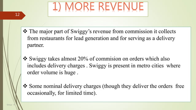 PPT ON SWIGGY | PPTX