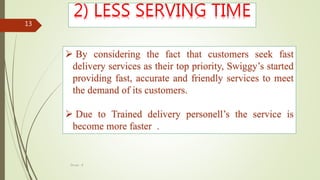 Operations strategy of Swiggy | PPTX