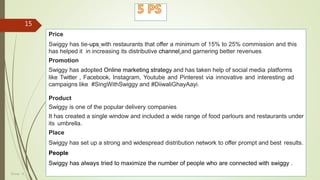 Operations strategy of Swiggy | PPTX