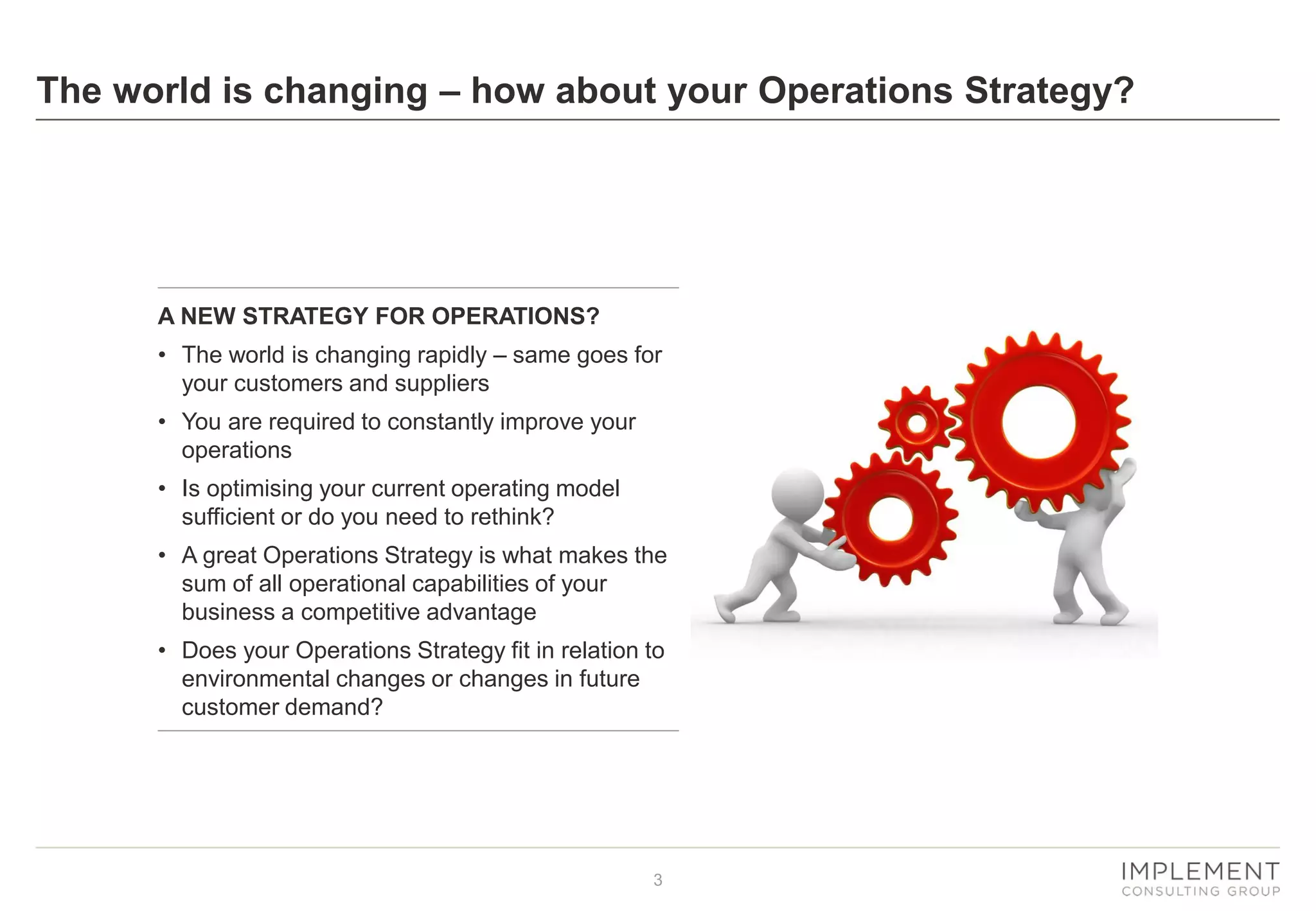 Operations Strategy Handbook | PPT